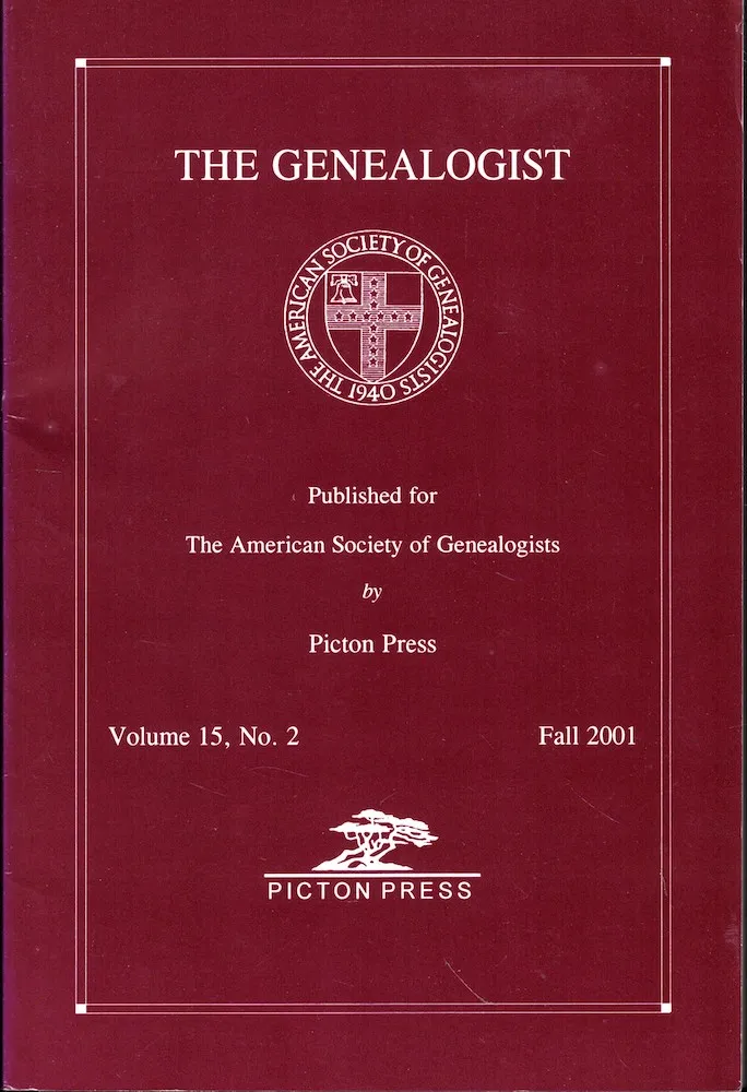 The Genealogist: Volumes 5-9 now available – American Ancestors ...